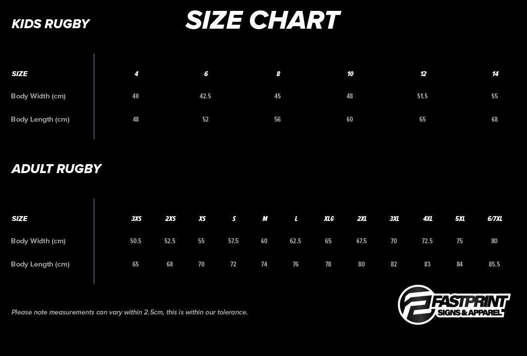 CFC Rugby Jumper – Fast Print Signs & Apparel